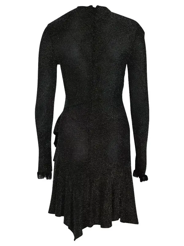 Philosophy Di Lorenzo Serafini Ruffled Asymmetric Dress - Black