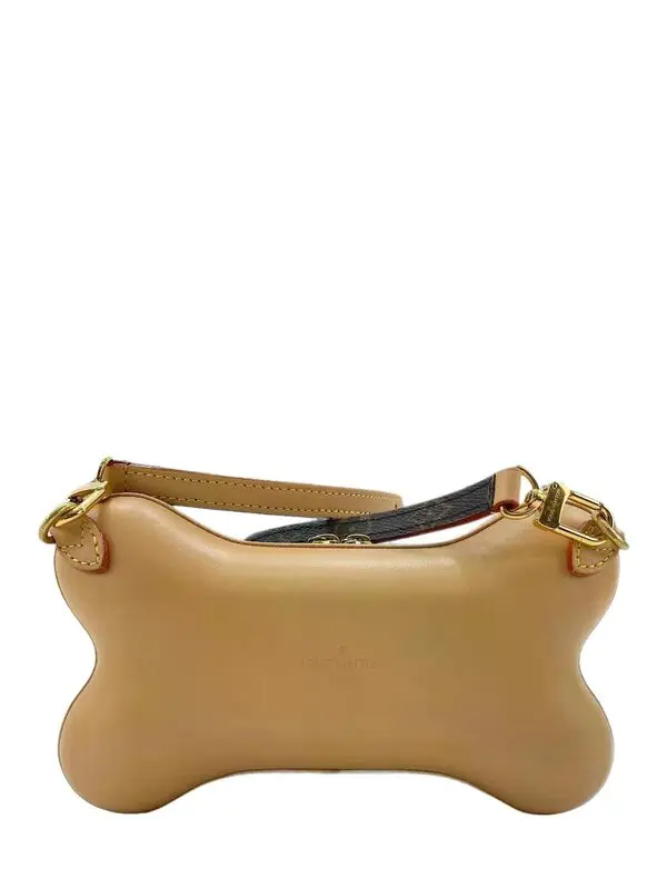 LOUIS VUITTON Monogram Bone Shoulder Bag - Brown