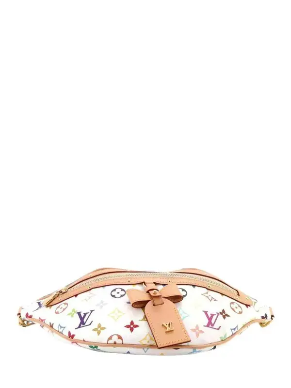LOUIS VUITTON Monogram Multicolor Bum Bag - White