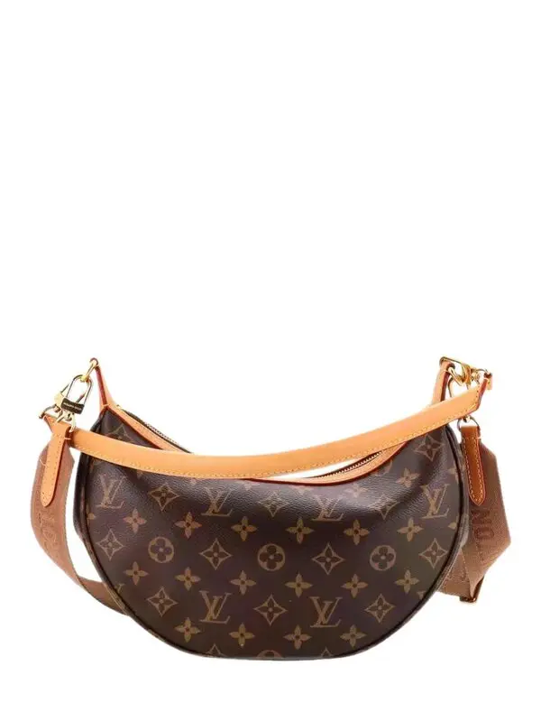 LOUIS VUITTON Monogram Canvas Looping Nm Shoulder Bag - Brown