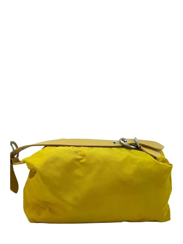 Prada Tessuto Shoulder Bag - Yellow
