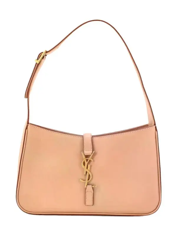 Saint Laurent Le 5 A 7 Small Hobo Bag - Neutrals