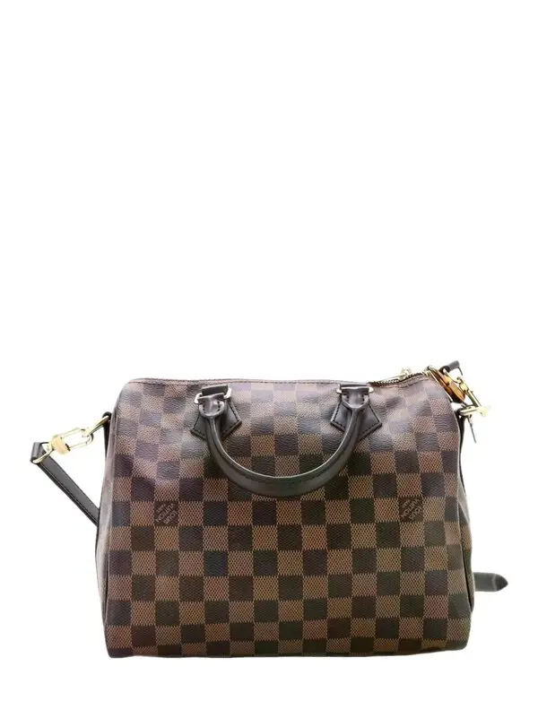 LOUIS VUITTON Speedy Bandouliere Satchel - Brown