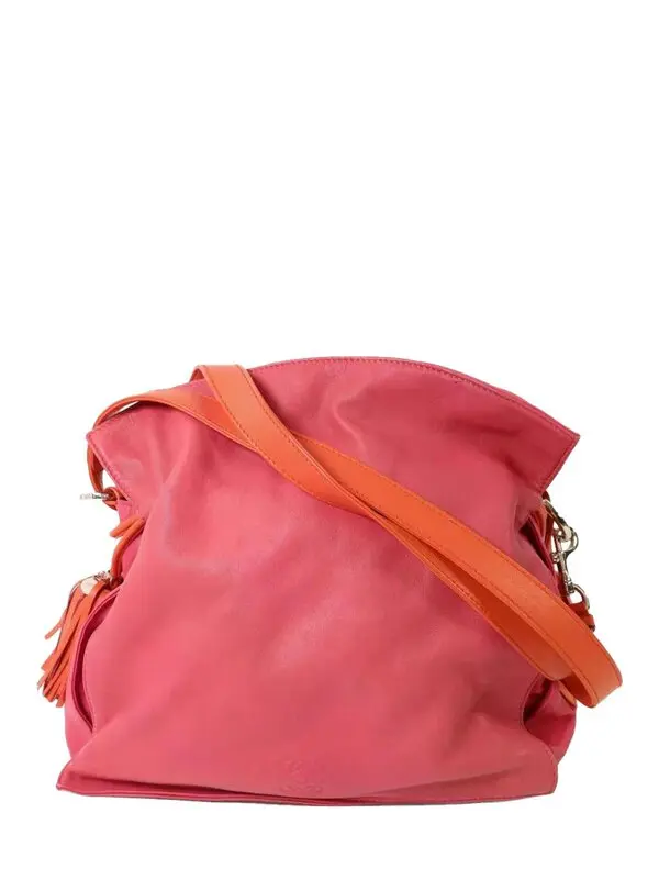 Loewe Flamenco Tassel Shoulder Bag - Pink