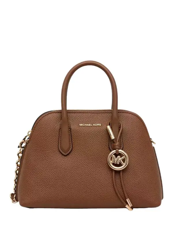 Michael Kors Freddie Pebbled Leather Tote Bag - Brown