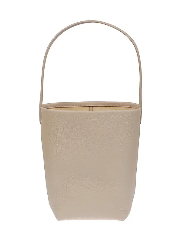 THE ROW Park Tote Small Leather Tote - Grey