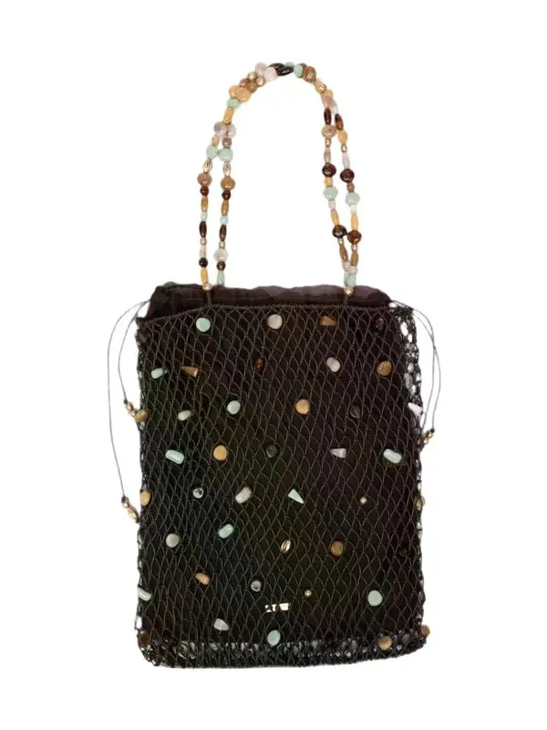 Cult Gaia Mercer Bauble-embellished Tote Bag - Brown