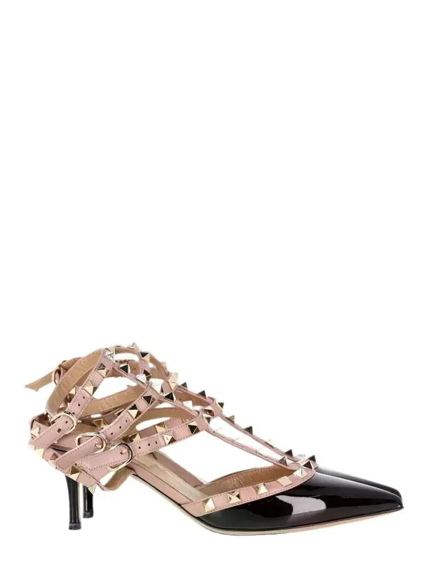 Valentino Garavani Rockstud Caged Pumps - Black