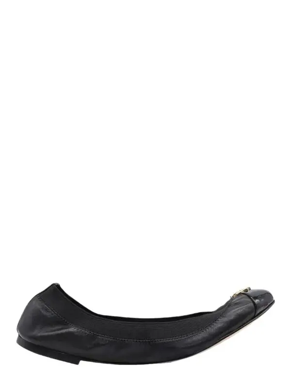 Tory Burch Jolie Cap-toe Ballet Flats - Black
