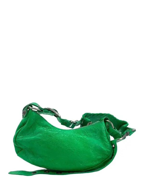 Balenciaga 2021 Le Cagole Xs Shoulder Bag - Green