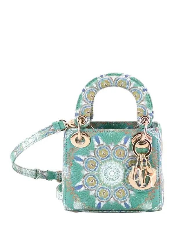 Dior Lady Micro Crossbody Bag - Blue