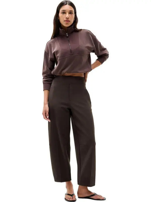 Athleta Endless High Rise Barrel Pant - Truffle