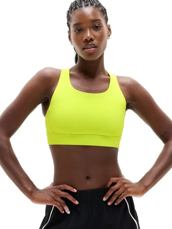 Athleta Interval Sports Bra D-dd - Flash