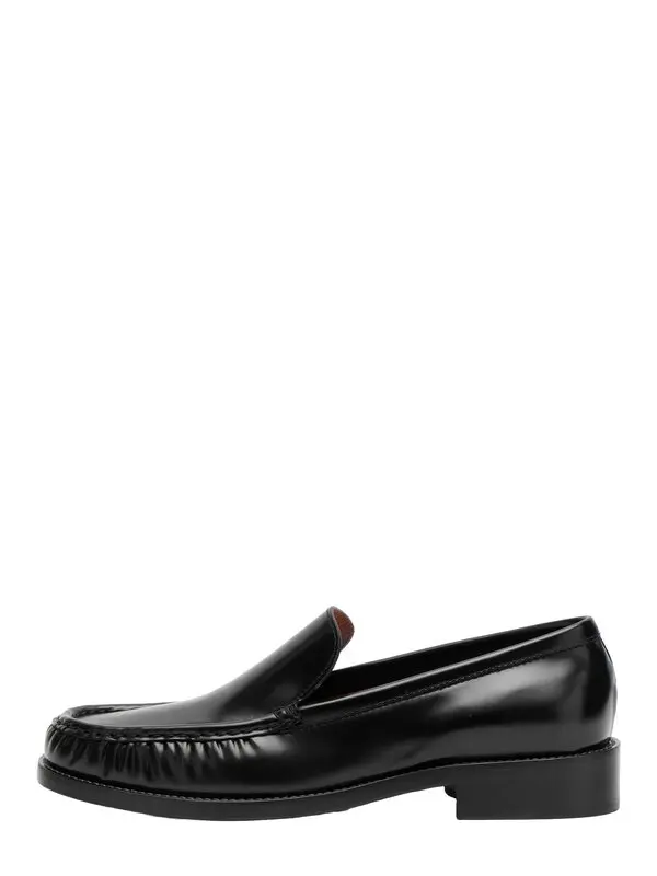 Acne Studios Leather Loafers - Black