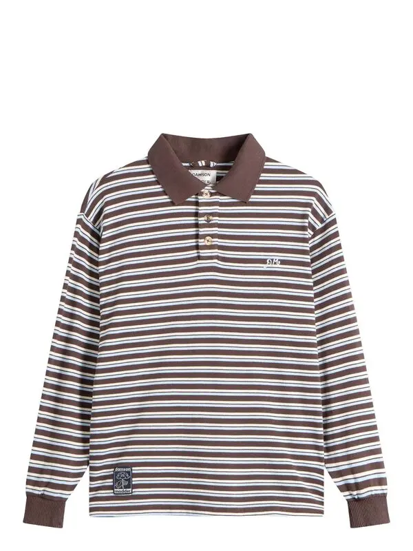 DAMSON MADDER Remie Striped Rugby Top - Multi