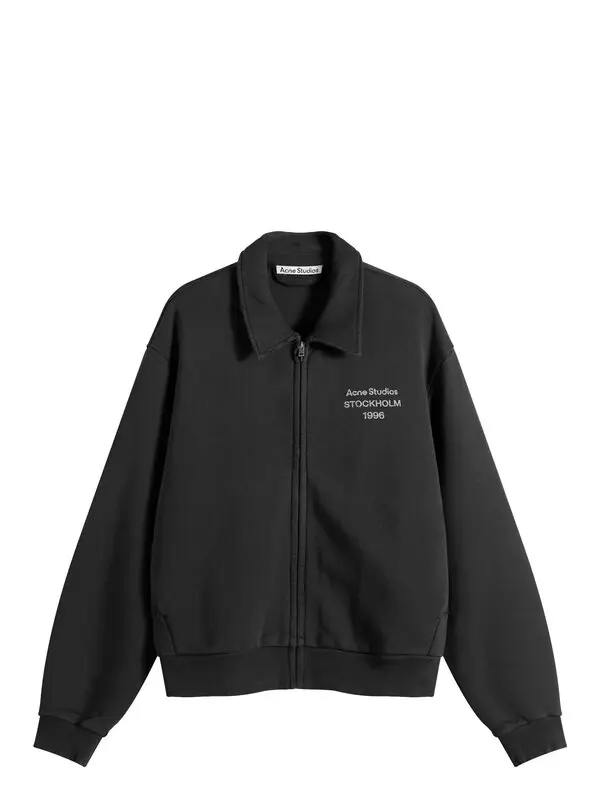 Acne Studios Zip Up Jacket - Faded Black