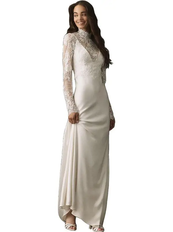 Watters Arabella Lace Top - Ivory