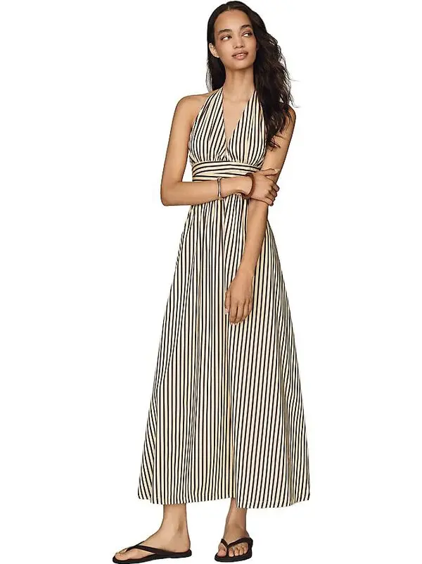 Faithfull The Brand Lido Cotton Maxi Dress - Sand