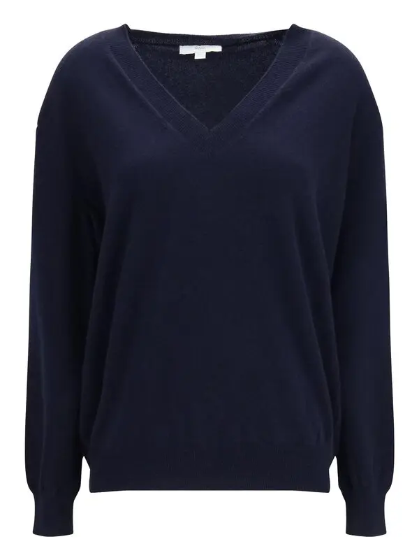 Malo V-neck Sweater - Blue