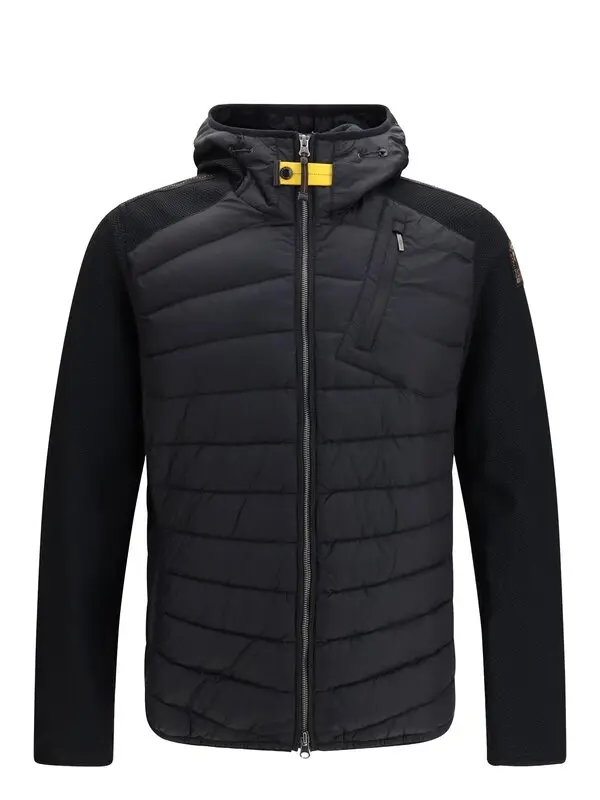 PARAJUMPERS Nolan Hybrid Hooded Jacket - Black