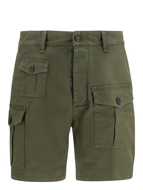 Dsquared2 Cargo Shorts - Green
