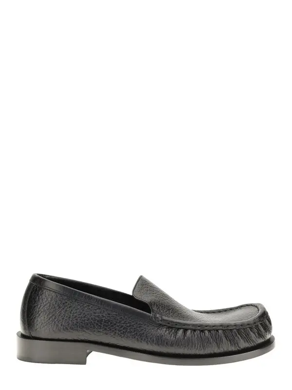 Dries Van Noten Leather Loafers - Black