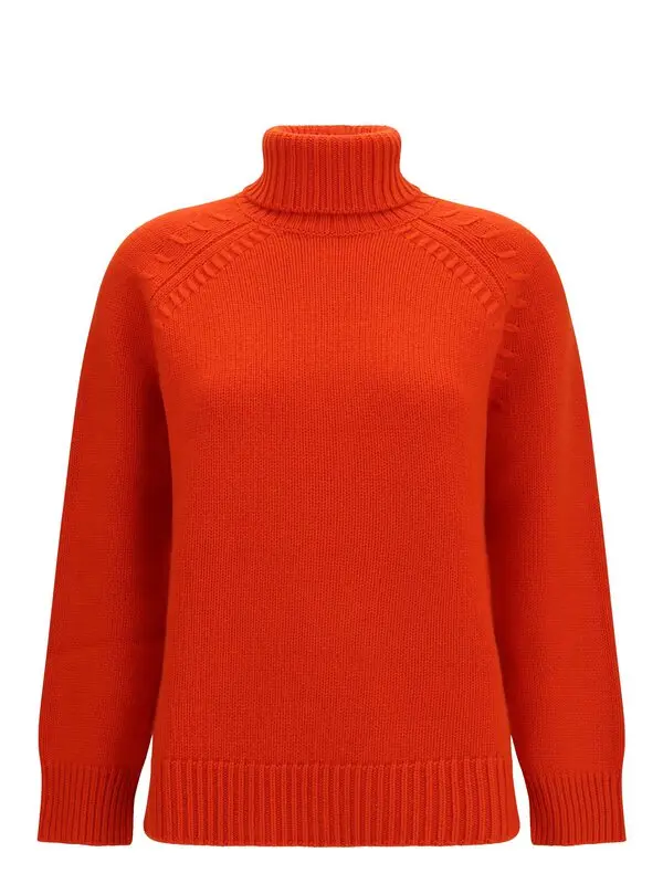 P.a.r.o.s.h Cashmere Turtleneck Sweater - Red