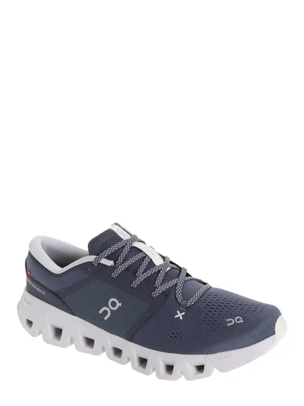 On X 5 Training Shoe - Navy/glacier
