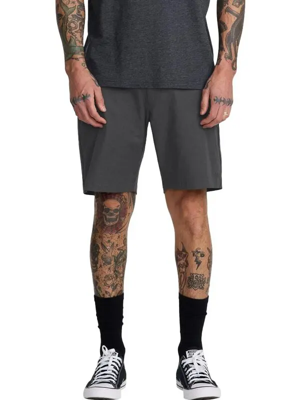 Rvca Water Repellent Hybrid Shorts - Black