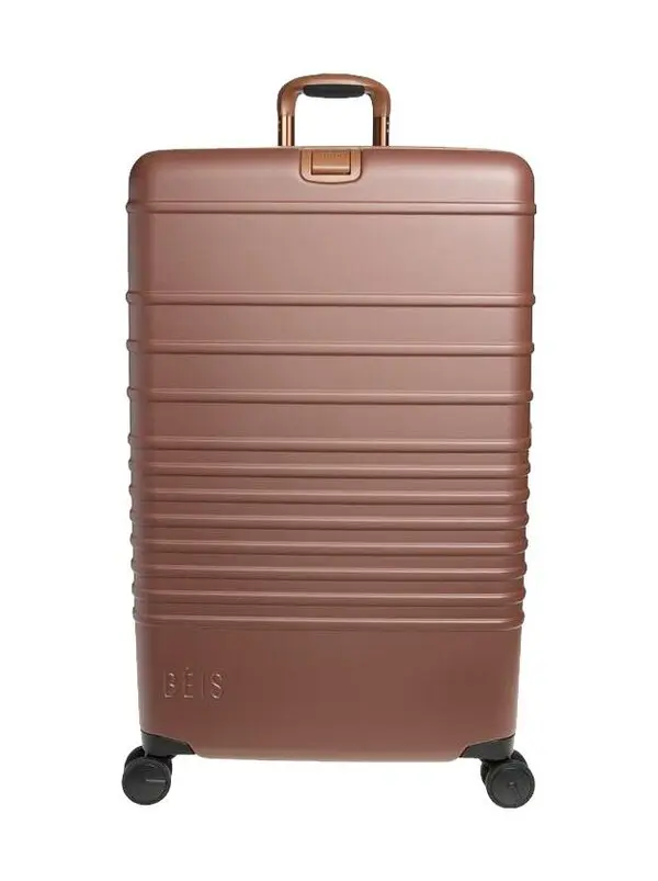BEIS The Large Check-in Hardside Roller Suitcase - Maple