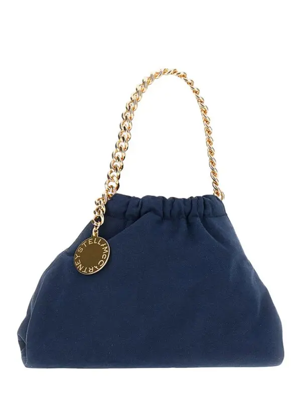 Stella McCartney Falabella Mini Drawstring Bag - Blu