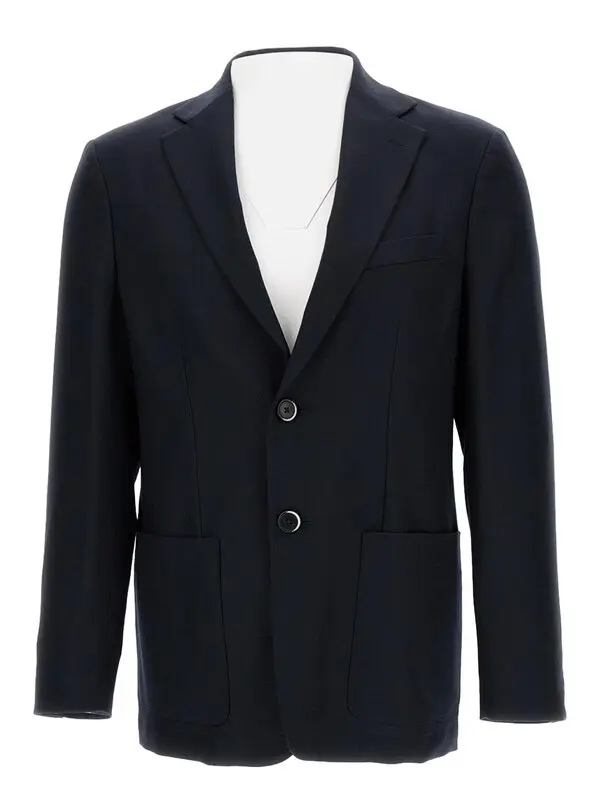 Barena Venezia Borgo Flan Single-breasted Jacket - Blu