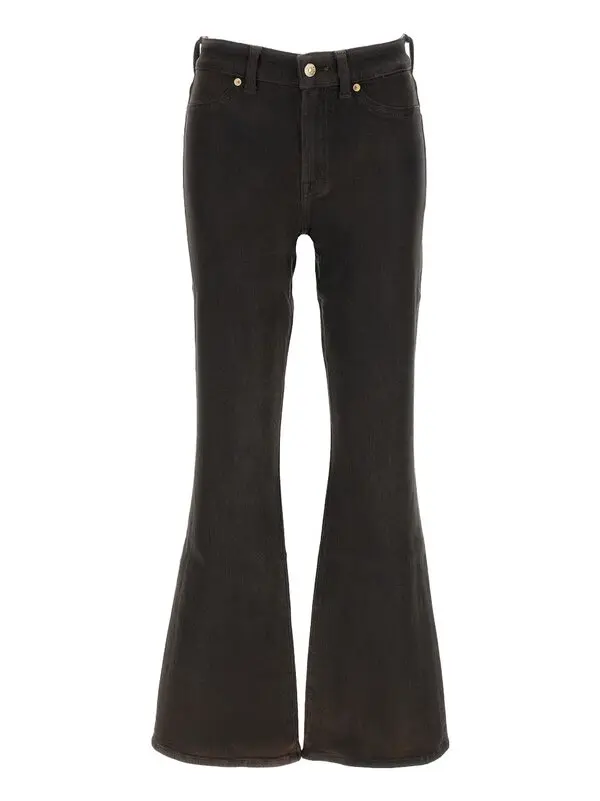 7 For All Mankind The Leggy Bootcut Jeans - Marrone