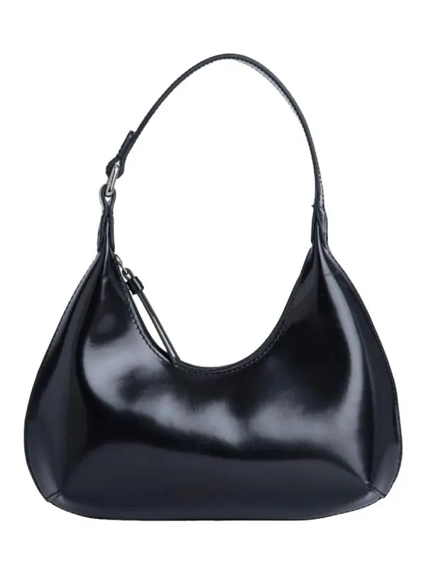 By Far Logo Shoulder Bag - Black