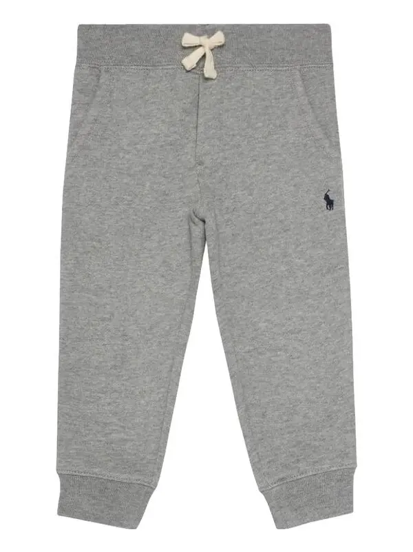 Ralph Lauren Logo Embroidered Track Trousers - Gray