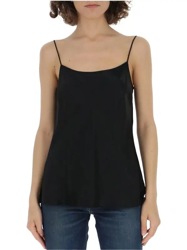 Vince Metallic Vest - Black