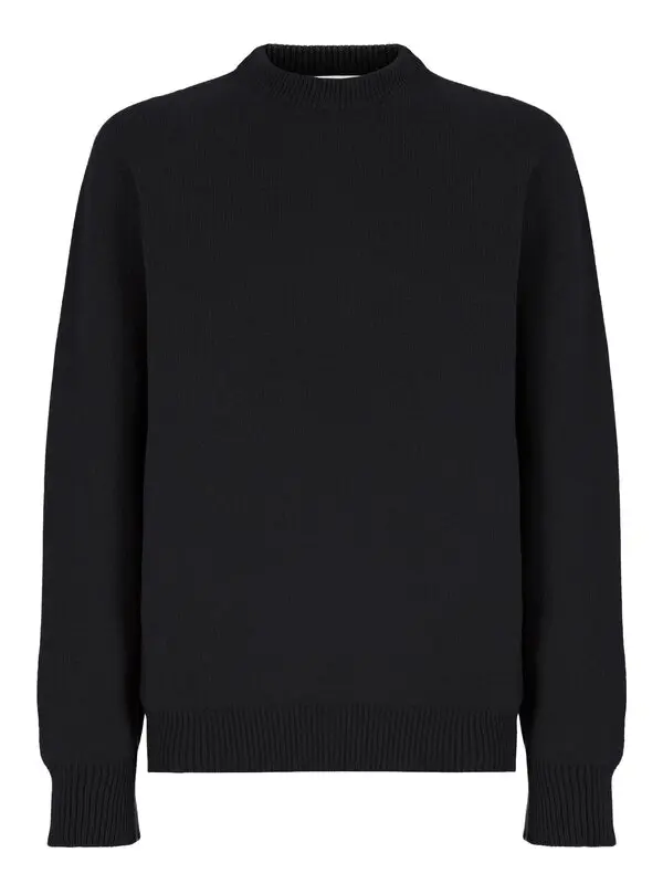 LANEUS Knitted Jumper - Black