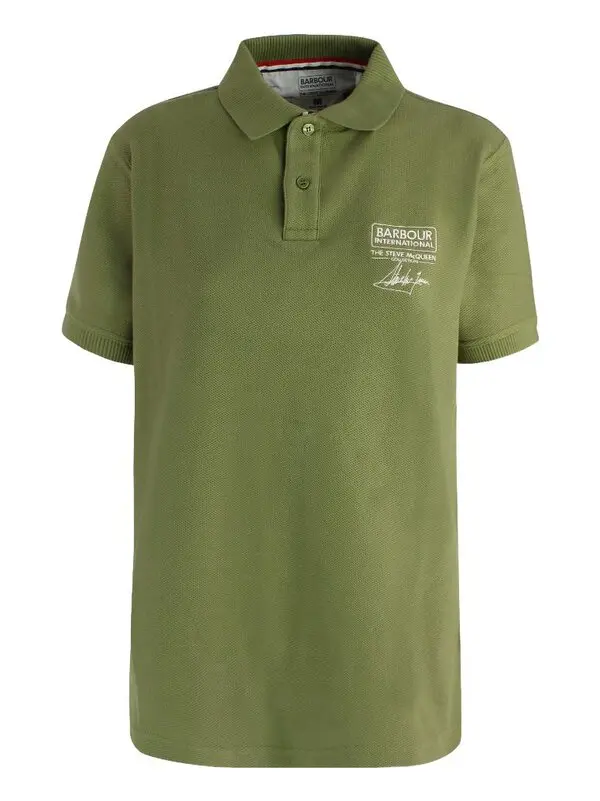 Barbour B.intl Steve Mcqueen Polo Shirt - Green
