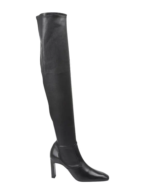TOTEME Over-the-knee Zip-up High Heel Boots - Black