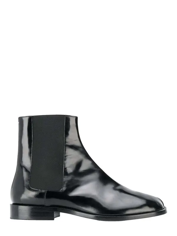 MAISON MARGIELA Tabi Toe Ankle Boots - Black