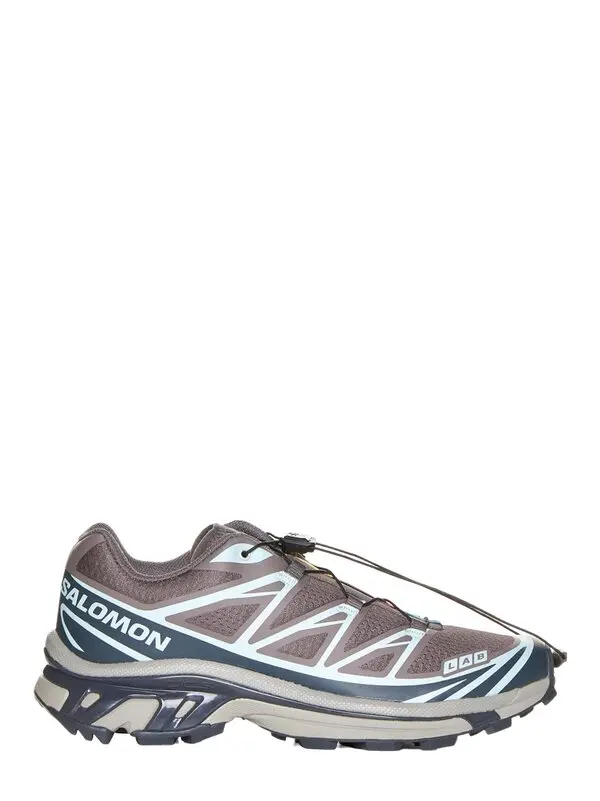 SALOMON Xt-6 Panelled Athletic Sneakers - Gray