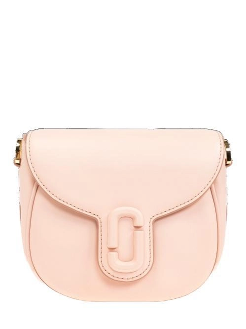 Marc Jacobs The Covered J Marc Saddle Bag By - Pink