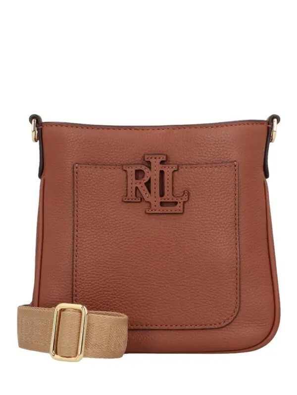 Ralph Lauren Cameryn Crossbody Bag With Logo - Brown