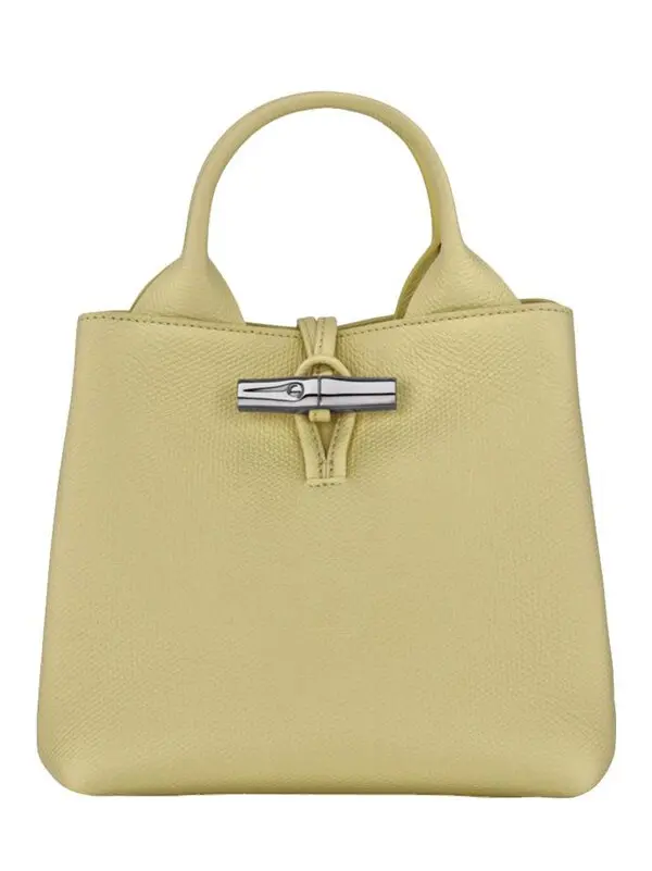 Longchamp Le Roseau S Top Handle Bag - Pistachio