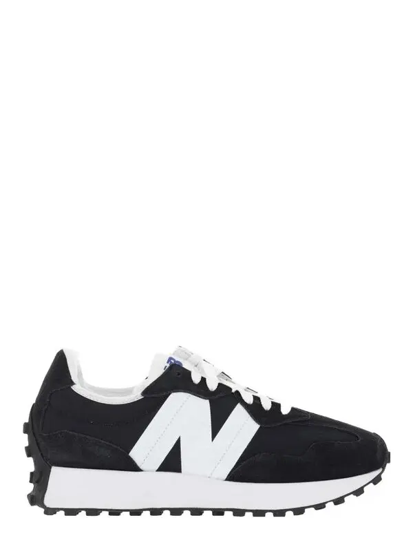 NEW BALANCE Low Top Lace-up Sneakers - Black