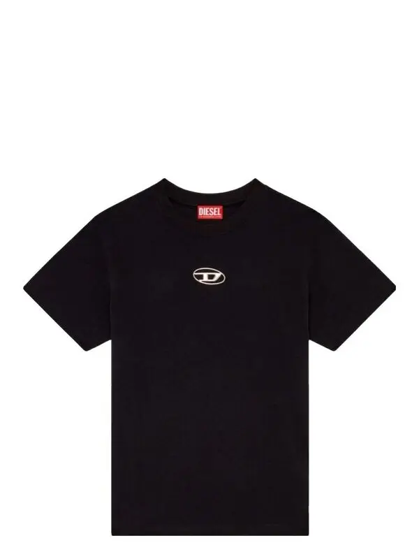 DIESEL® Short Sleeve Logo Shirt - Black