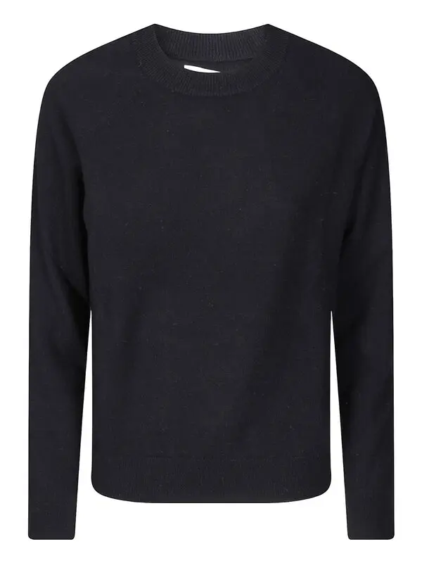 SAMSOE SAMSOE Boston O-neck Sweater - Black