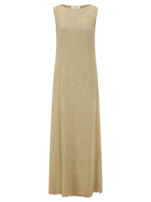 INTO THE EAST Sleeveless Maxi Dress - Brown