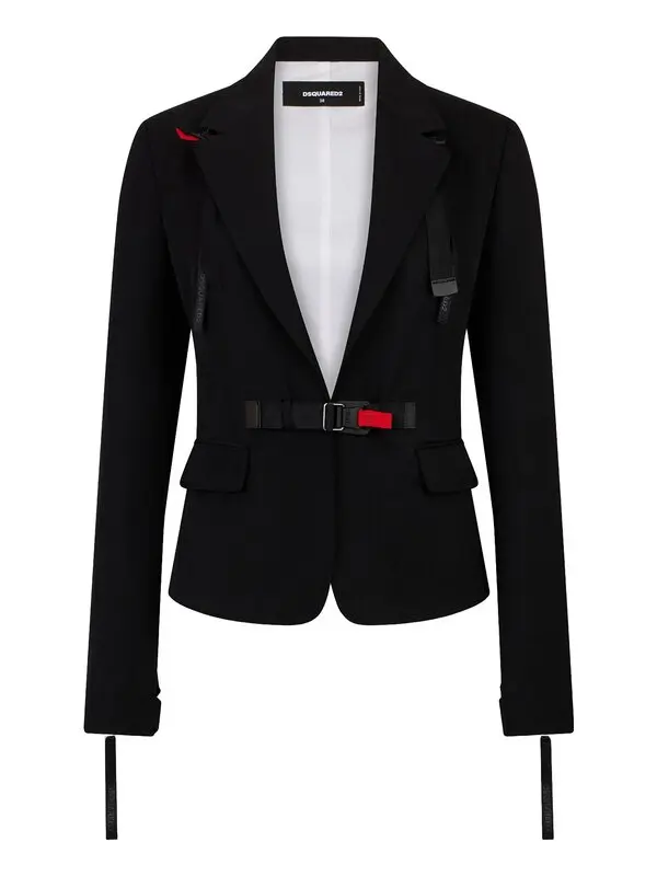 Dsquared2 Snow-tech Hybrid Blazer - Black