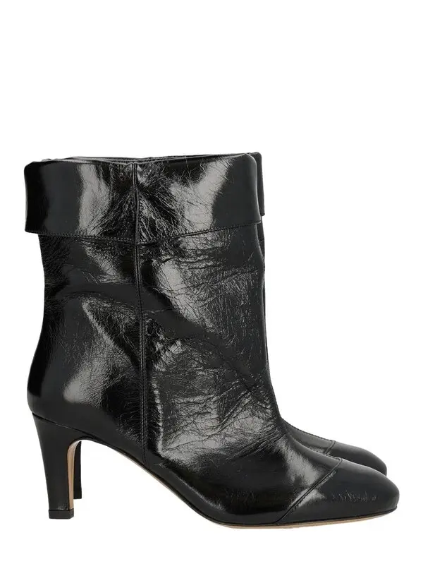 Isabel Marant Étoile Eldra Leather Ankle Boots - Black